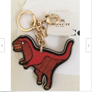 Coach | Accessories | Coach Key Chain Rexy Dinosaur Embroidered Key Fob ...